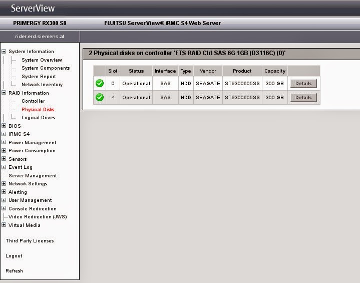 Fujitsu IRMC S4 Webseite per Script abfragen – Mit voller Hose ist gut ...